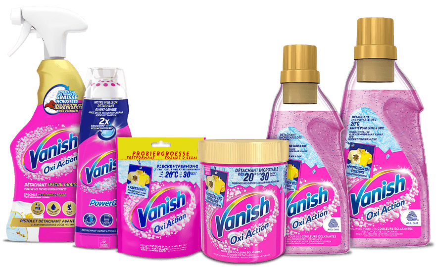 Vanish, pour des vêtements qui durent plus longtemps ! | Vanish BE